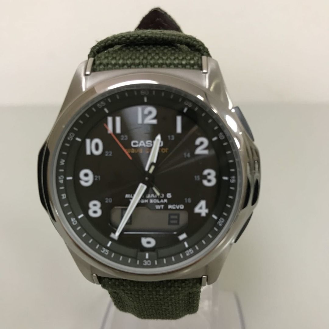 CASIO 卡西歐 Waveceptor 陽能動力錶 WVA-M630B-3AJF, 男裝, 手錶及配件, 手錶 - Carousell