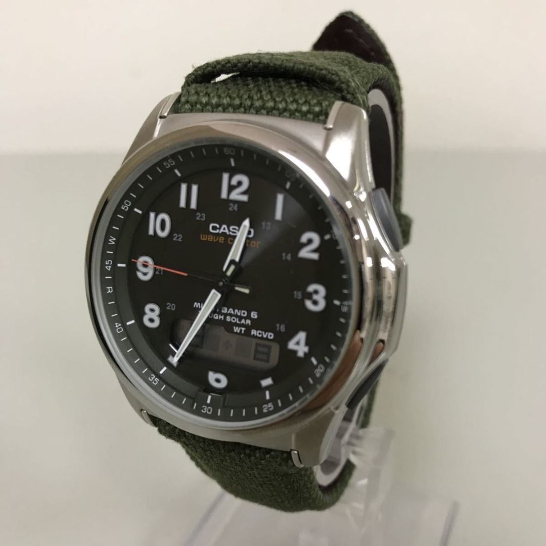 CASIO 卡西歐 Waveceptor 陽能動力錶 WVA-M630B-3AJF, 男裝, 手錶及配件, 手錶 - Carousell