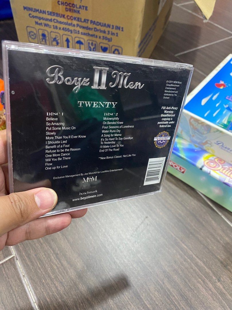 CD Boyz 2 Men - Twenty, Hobbies & Toys, Music & Media, CDs & DVDs on ...