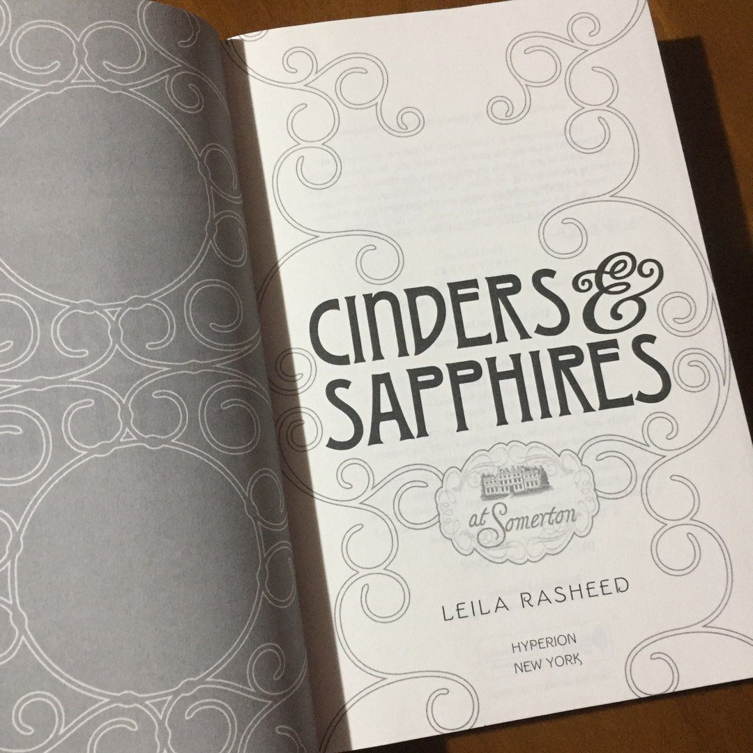 Cinders & Sapphires by Leila Rasheed (At Somerton), Hobbies & Toys ...