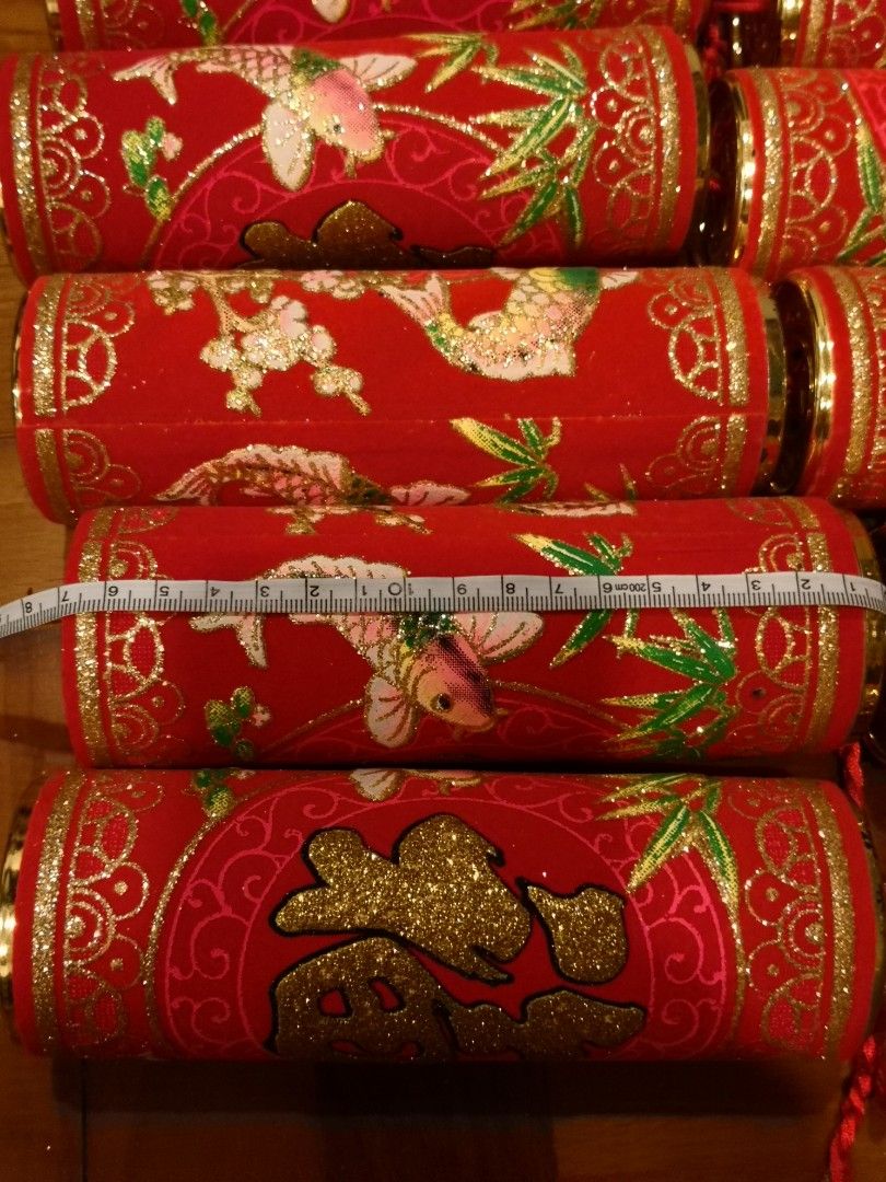 Big Size -CNY firecrackers decor, Everything Else on Carousell