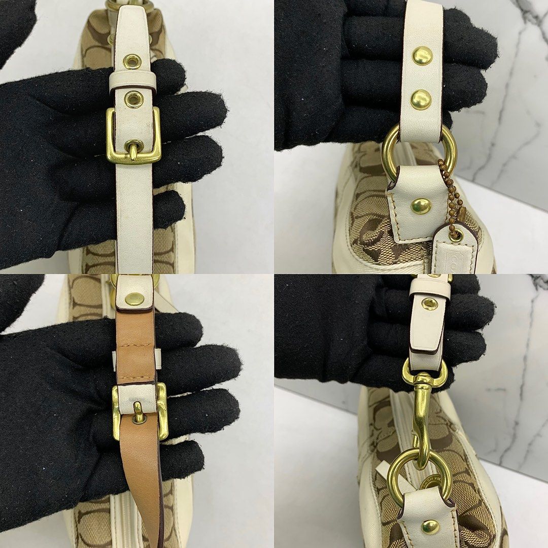 COACH 41206 CANVAS SHOULDER BAG 227029058