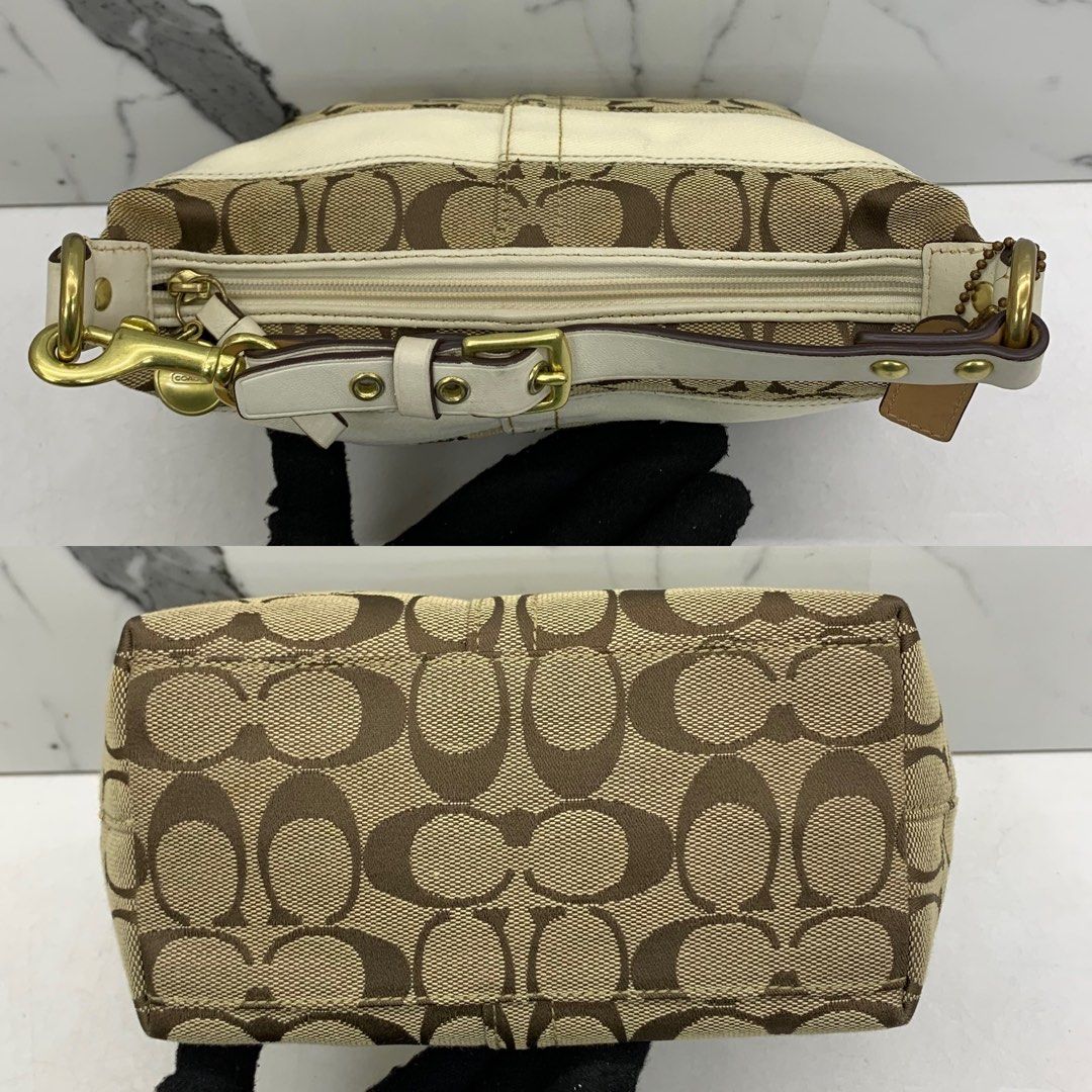 COACH 41206 CANVAS SHOULDER BAG 227029058