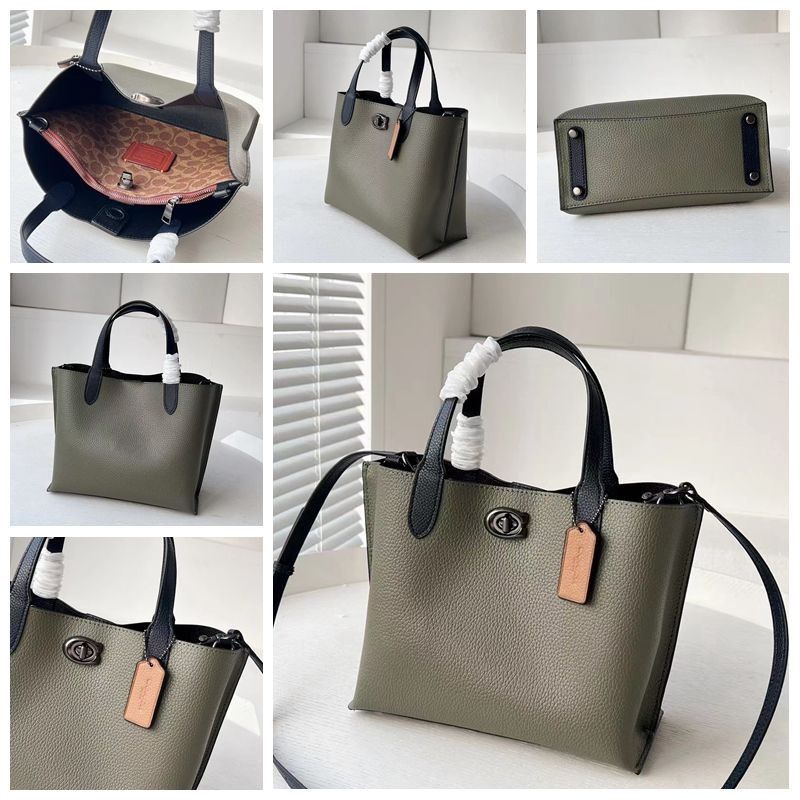 Coach Mini Willow Tote 24, Women's Fashion, Bags & Wallets, Tote Bags ...