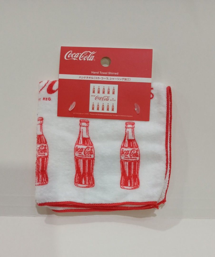 coca cola license japan hand towel, Furniture & Home Living ...