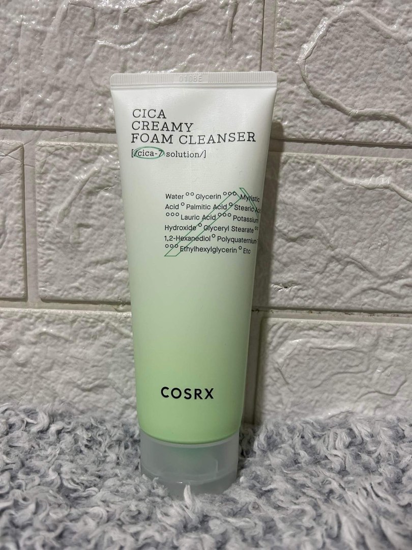 Cosrx Cica Creamy Foam Cleanser, Beauty & Personal Care, Face, Face ...