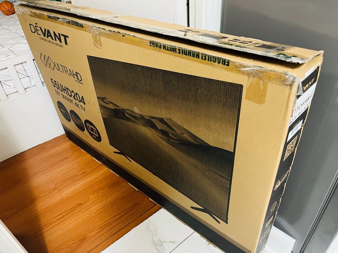 Devant 55 inch UHD 4k Smart TV, TV & Home Appliances, TV ...