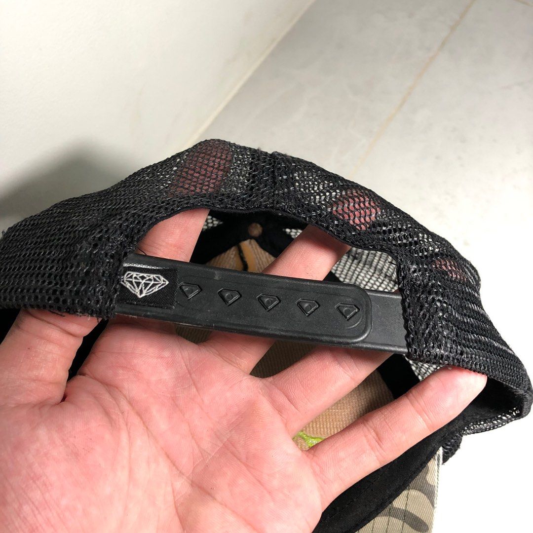 Diamond Net Cap, Men's Fashion, Watches & Accessories, Caps & Hats on ...
