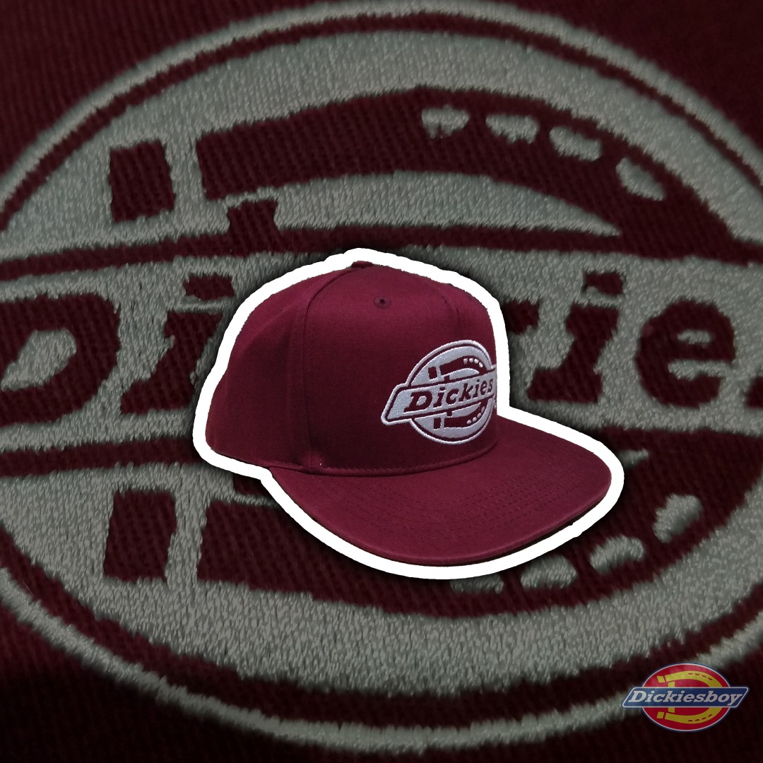 Dickies OG Logo Snapback (Maroon), Men's Fashion, Watches & Accessories ...
