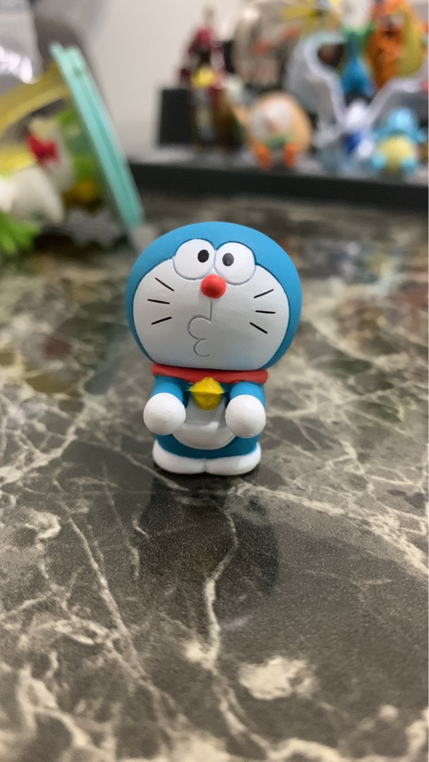 Doraemon Figure chibi cute, Hobbies & Toys, Toys & Games on Carousell