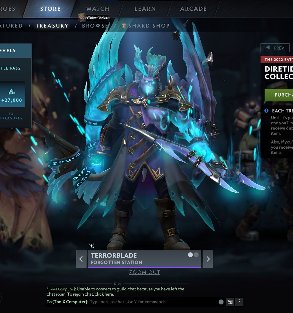 Dota 2 Collector's Cache 2022 PART 1 (Terrorblade - Forgotten Station ...