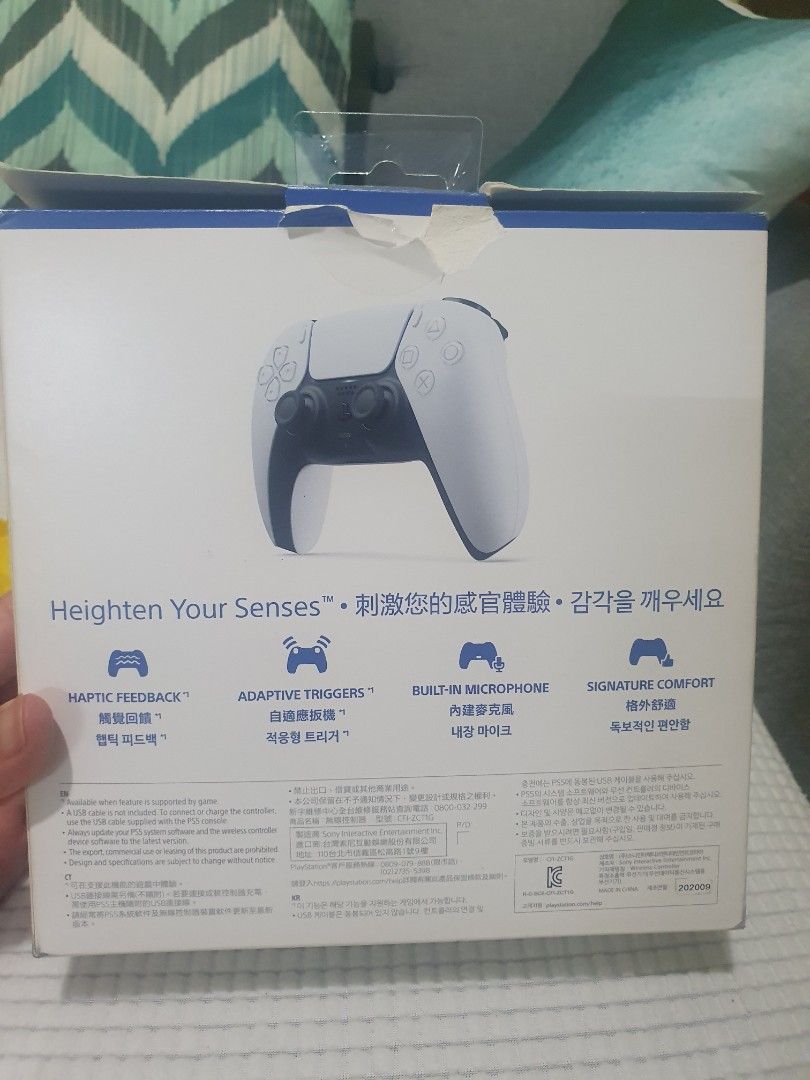 DS5 Dual Sense 5 Controller with charging dock for PS5, Video Gaming ...