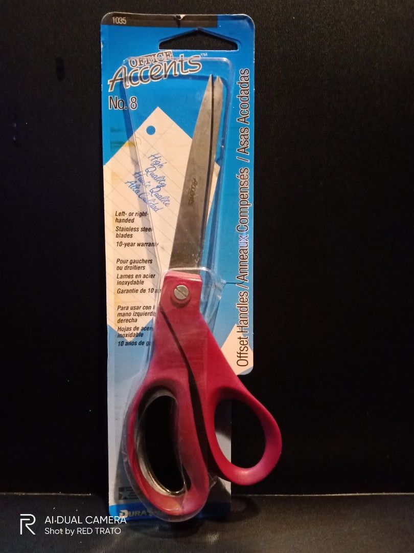 DURASHARP Offset handled acissors made in USA, Furniture & Home Living ...