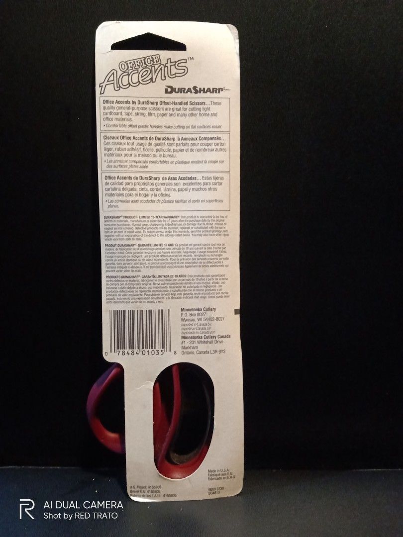 DURASHARP Offset handled acissors made in USA, Furniture & Home Living ...