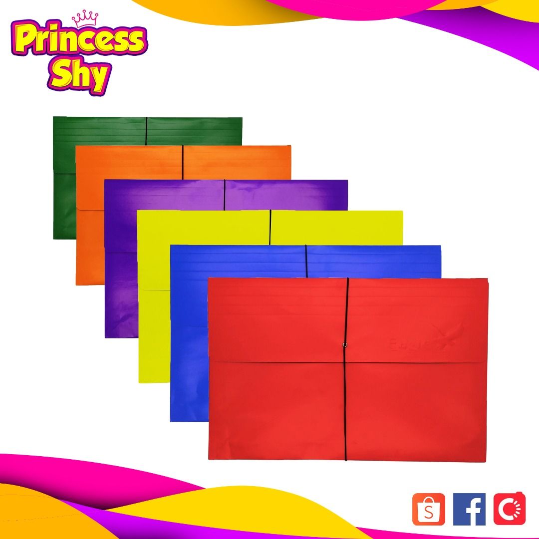 Eagle Expanding Envelope Colored with Garter Long / Legal size, Hobbies ...