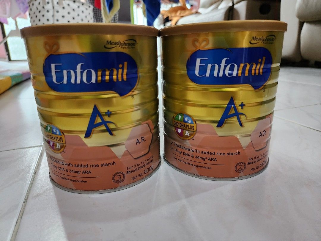 Enfamil A+ AR, Infant Formula, Stage 1 (900g), Babies & Kids, Nursing ...