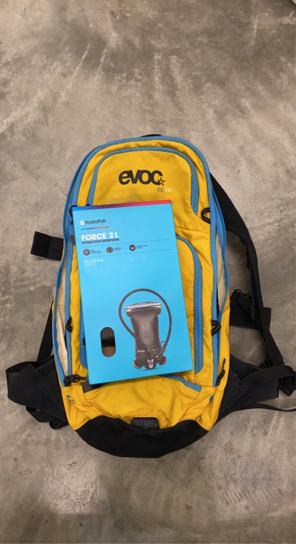 Evoc CC 10L Hydration Bladder backpack, Sports Equipment, Other Sports ...