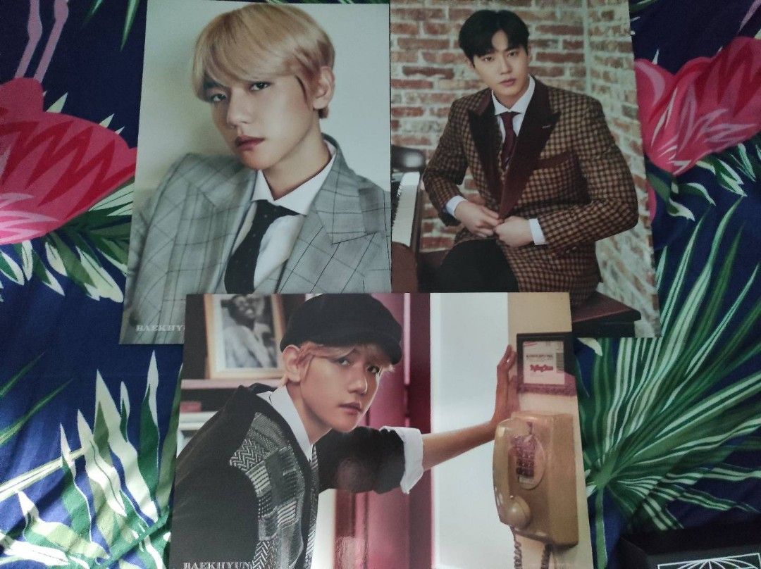 EXO OFFICIAL MERCH (BAEKHYUN AND SUHO), Hobbies & Toys, Memorabilia ...