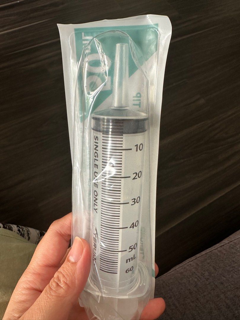 Feeding syringe Feeding Tube NGT Nappy Cream, Health & Nutrition ...