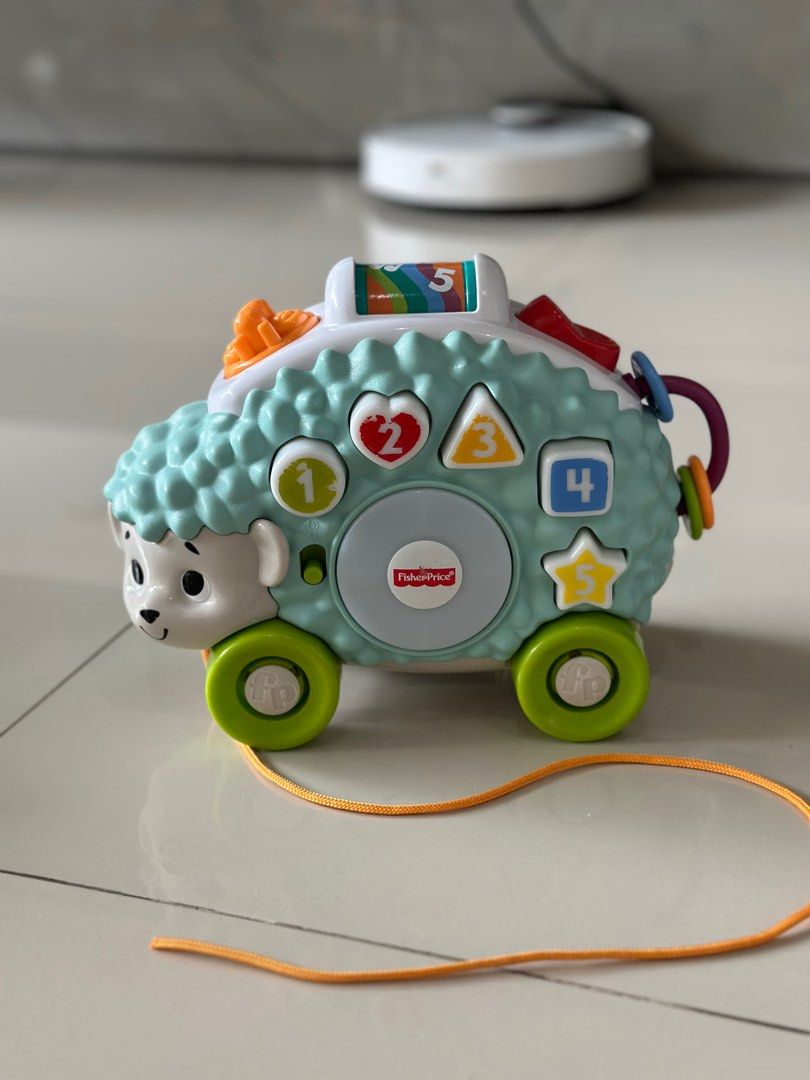 Fisher price linkimals happy shape hedgehog, Bayi & Anak, Mainan & Baby ...