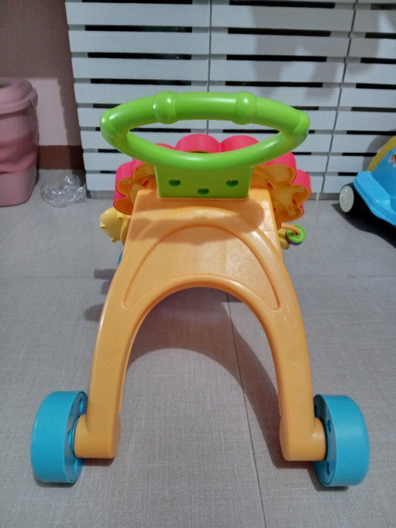 Fisher Price Musical Lion Push Walker, Babies & Kids, Infant Playtime ...
