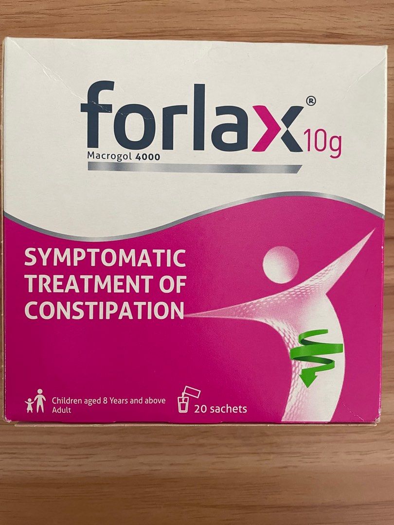 Forlax 20 sachets a box, Health & Nutrition, Medical Supplies & Tools ...