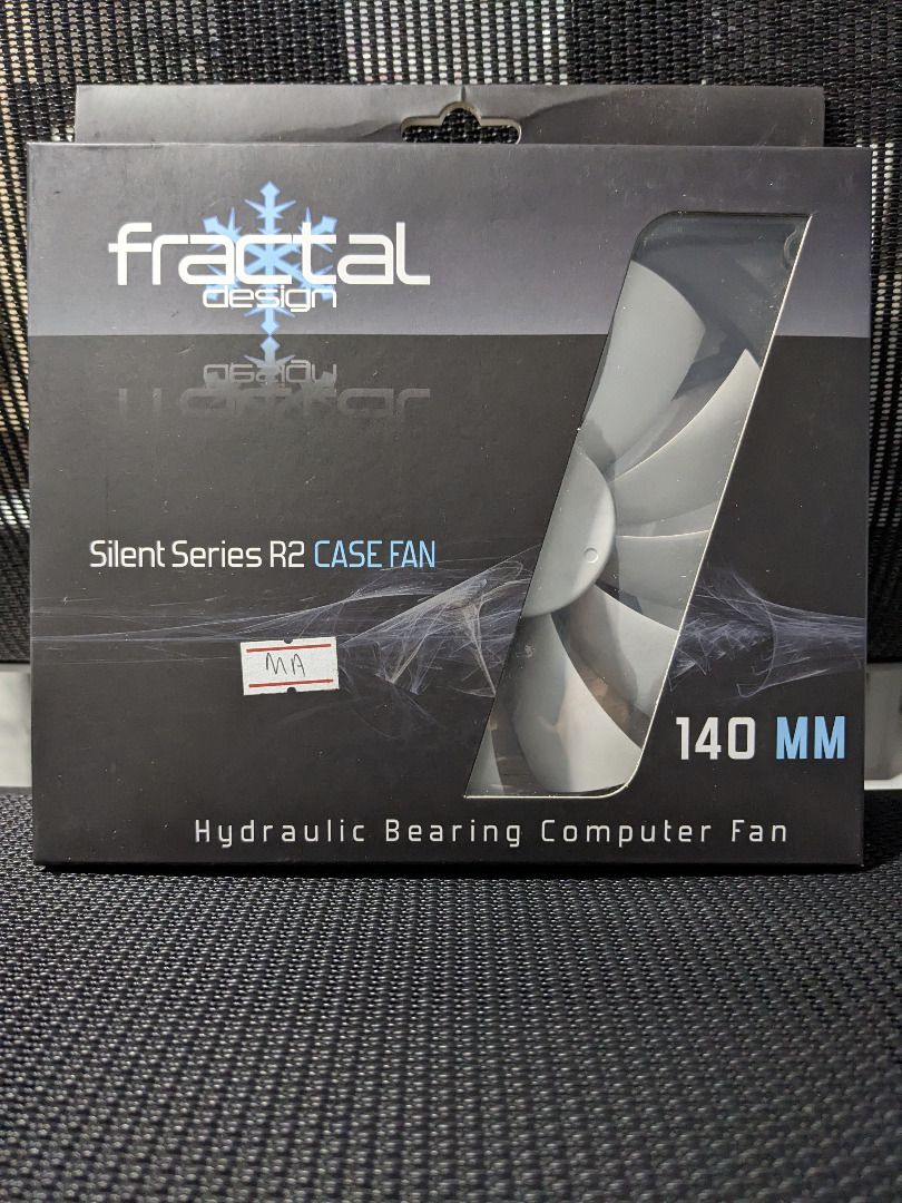 Fractal Design 140mm Silent Series R2 case fans, Computers & Tech ...