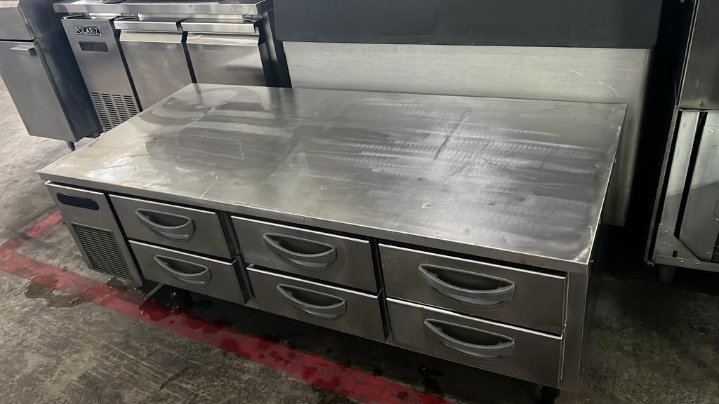 (Free Delivery & Warranty) Fukushima 6 drawer chef base chiller/ chef ...