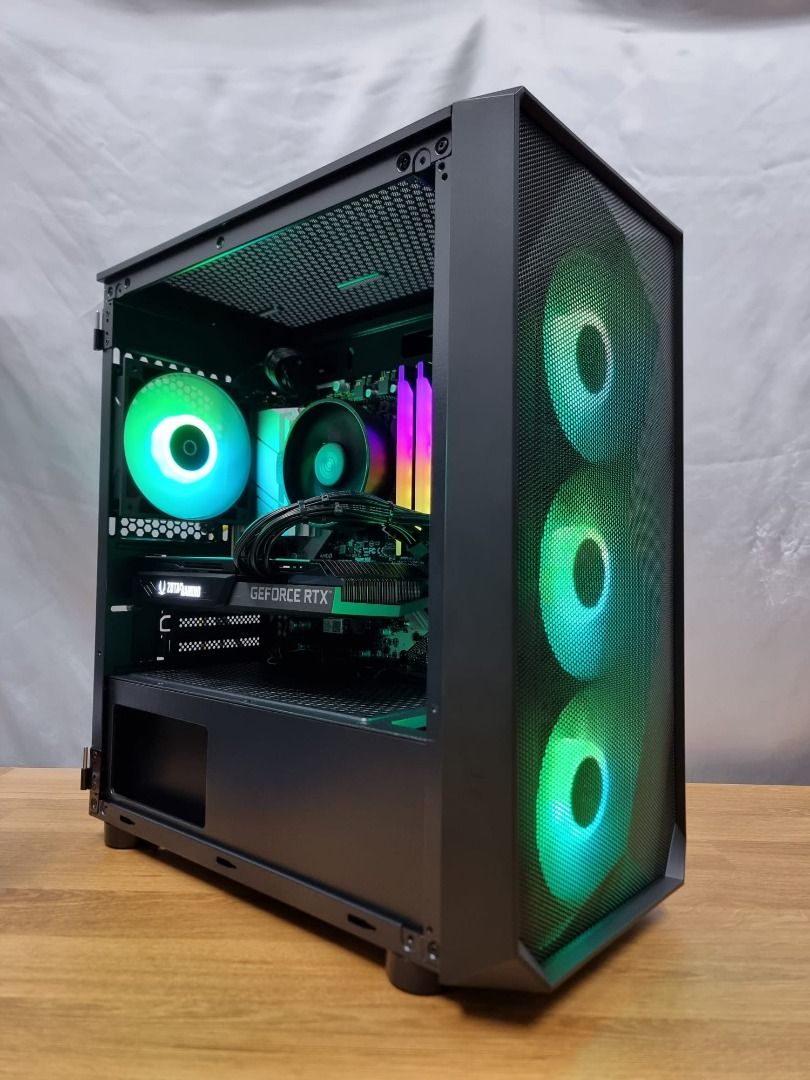 [FREE DELIVERY] RTX 3060TI ZOTAC TWIN EDGE LHR GDDR6X 8GB + RYZEN 5 ...