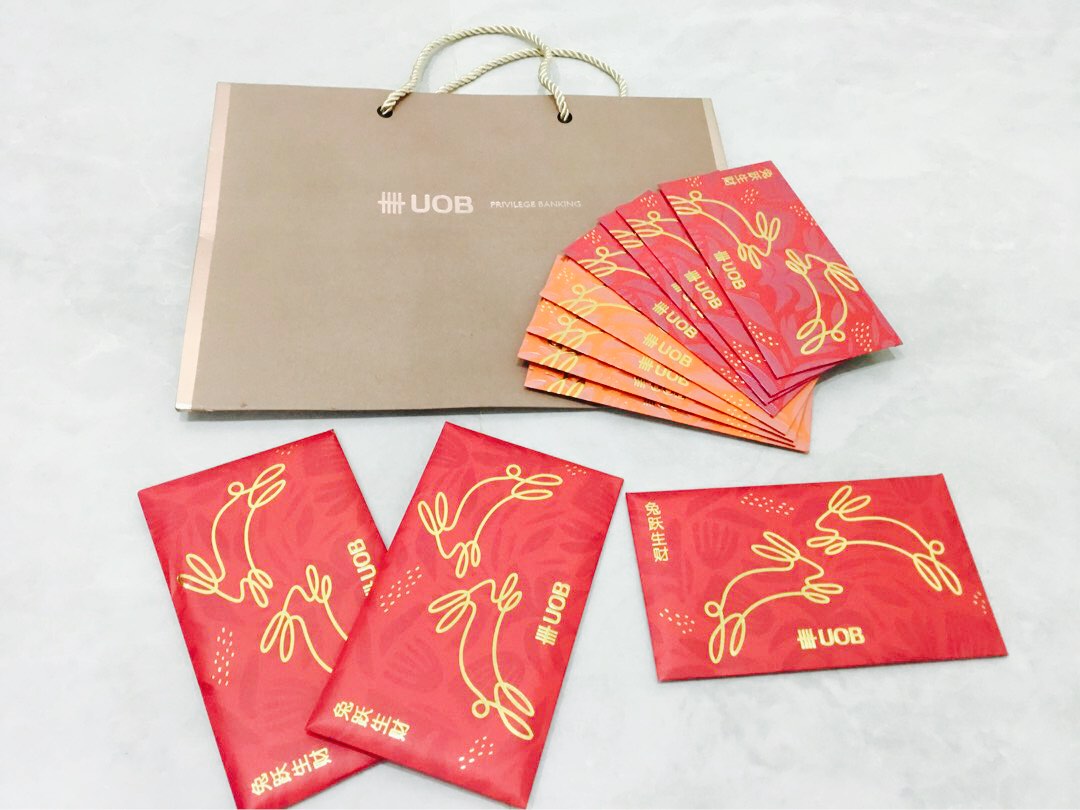 Full set! UOB Privilege Reserve Wealth Banking Full Set 2023 CNY Ang ...