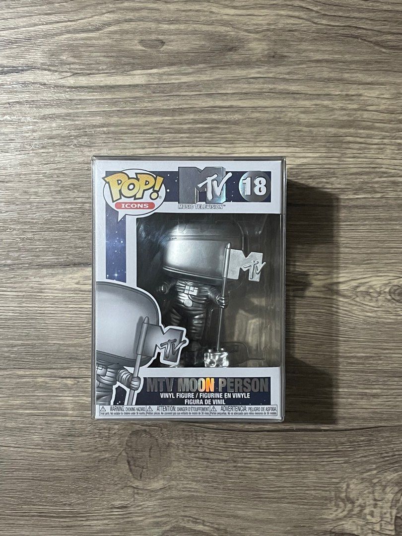 Funko Pop MTV Moon Man Person, Hobbies & Toys, Toys & Games on Carousell