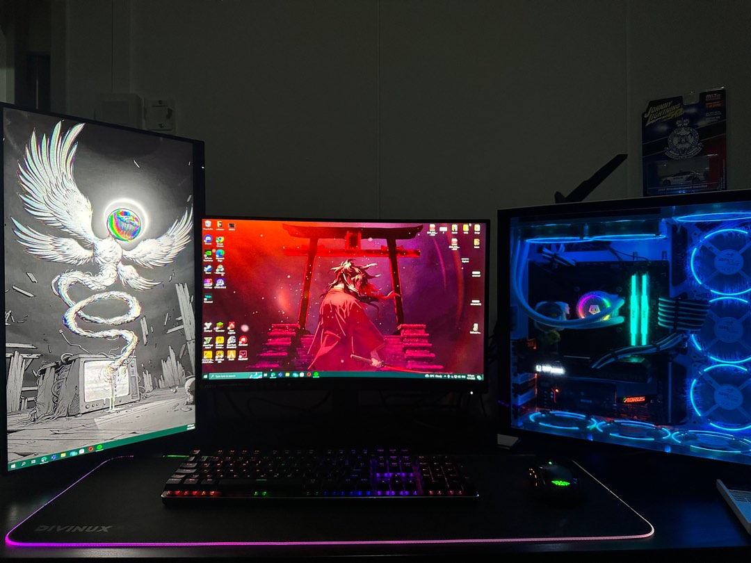Gaming Pc Full Set Computers Tech Desktops On Carousell