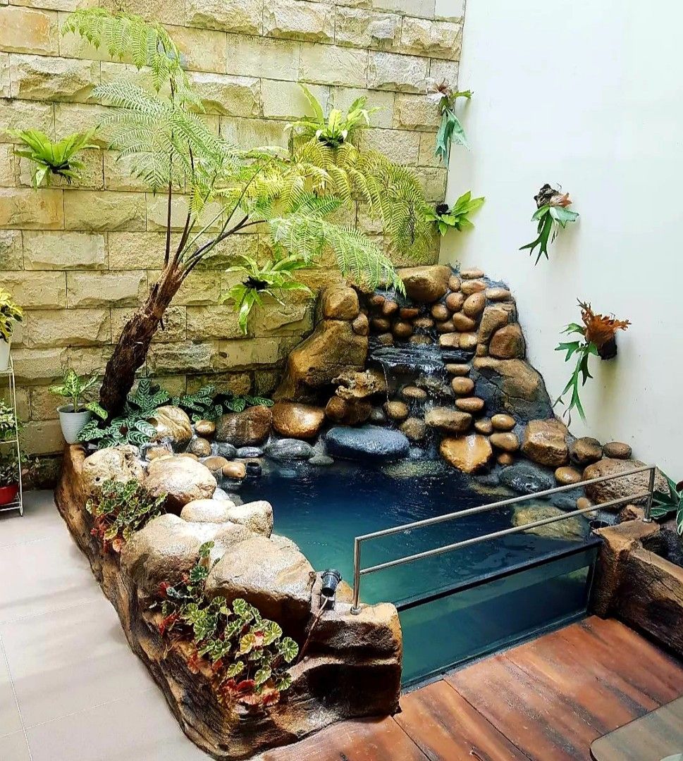 Garden Fish Pond, Furniture & Home Living, Gardening, Gardening Tools ...