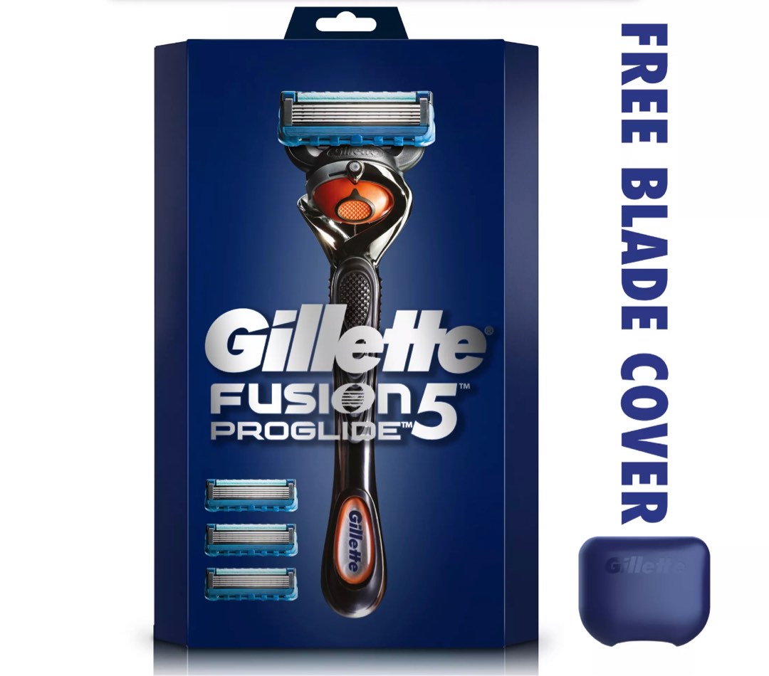 Gillette Fusion Proglide 5 Starter Pack, Beauty & Personal Care, Men's ...