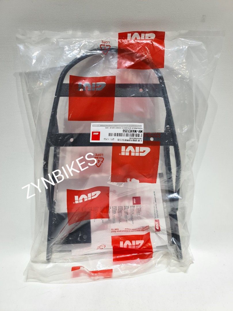 CLICK IN LIST ALL GIVI TOP BOX RACK YAMAHA SNIPER 150 V1 V2 SPARK 135 ...