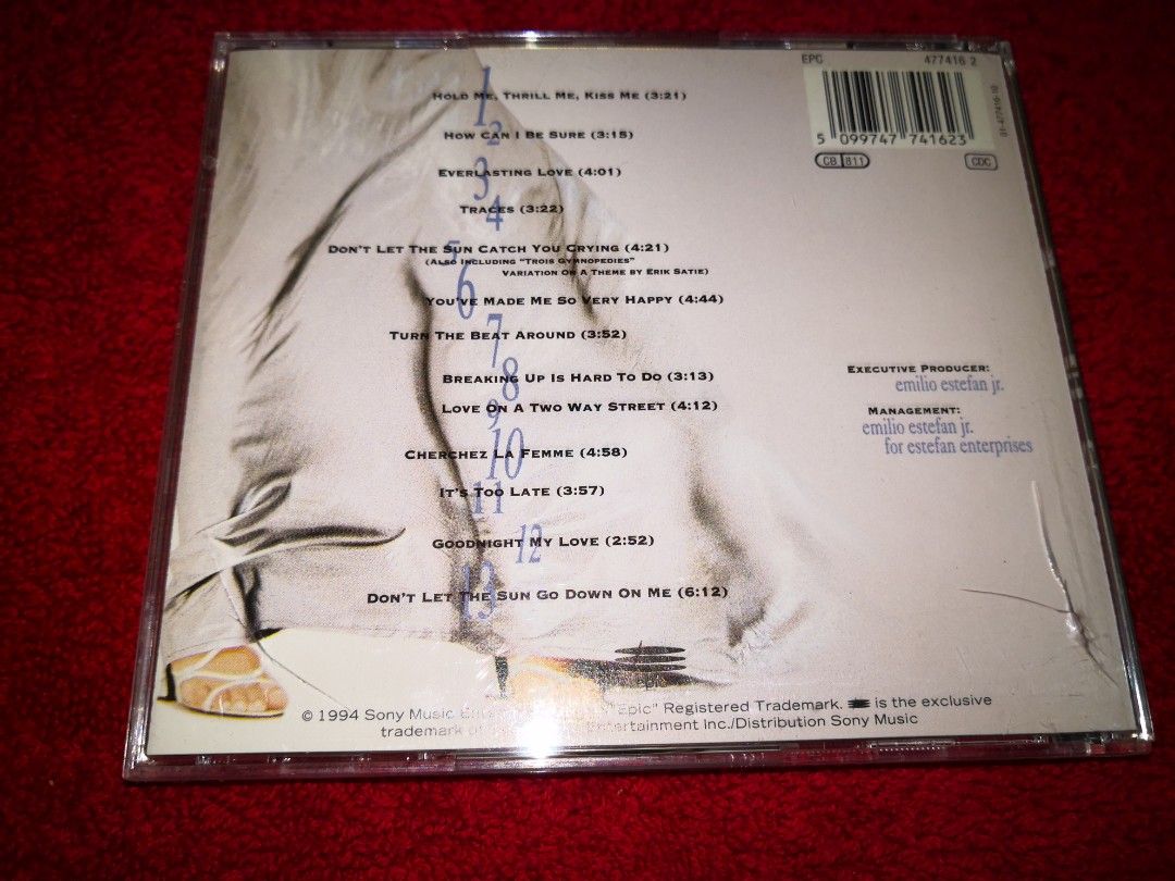 Gloria Estefan Hold Me Thrill Me Kiss Me CD, Hobbies & Toys, Music & Media, CDs & DVDs on Carousell