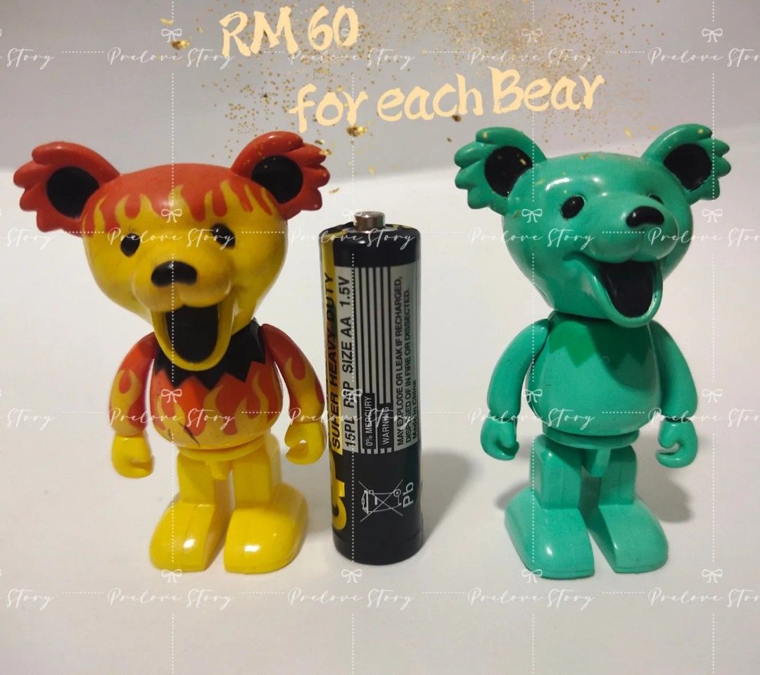 Grateful Dead Bear X-Men Figurines, Hobbies & Toys, Toys & Games on ...