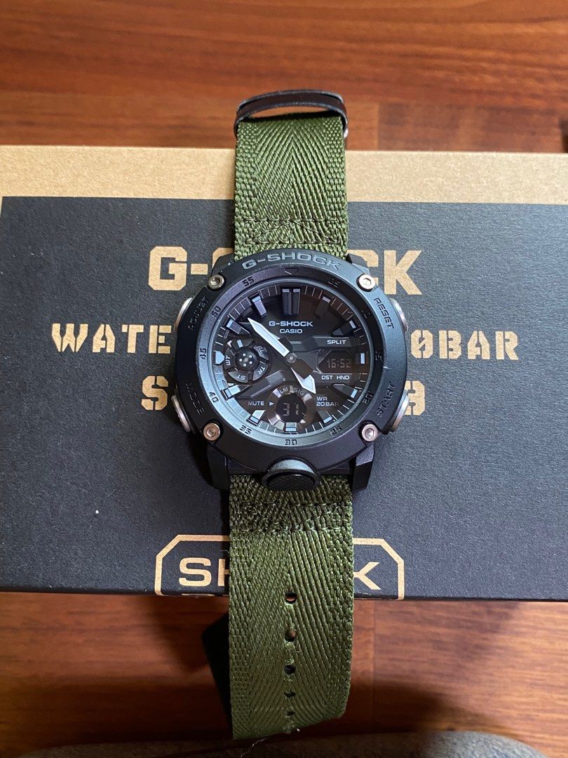 G-Shock Casio GA-2000, Men's Fashion, Watches & Accessories, Watches on ...