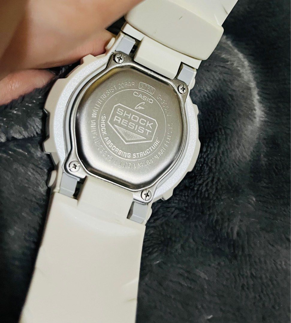 Gshock Original White, Women's Fashion, Watches & Accessories, Watches ...