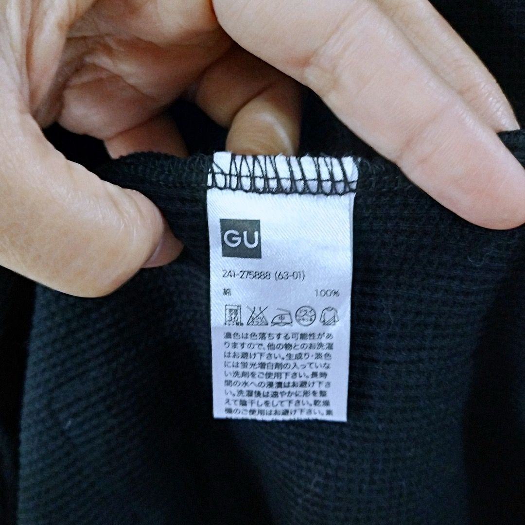 GU (Uniqlo) JUMBO size Long Outer Waffle, Fesyen Wanita, Pakaian Wanita, Baju Luaran di Carousell