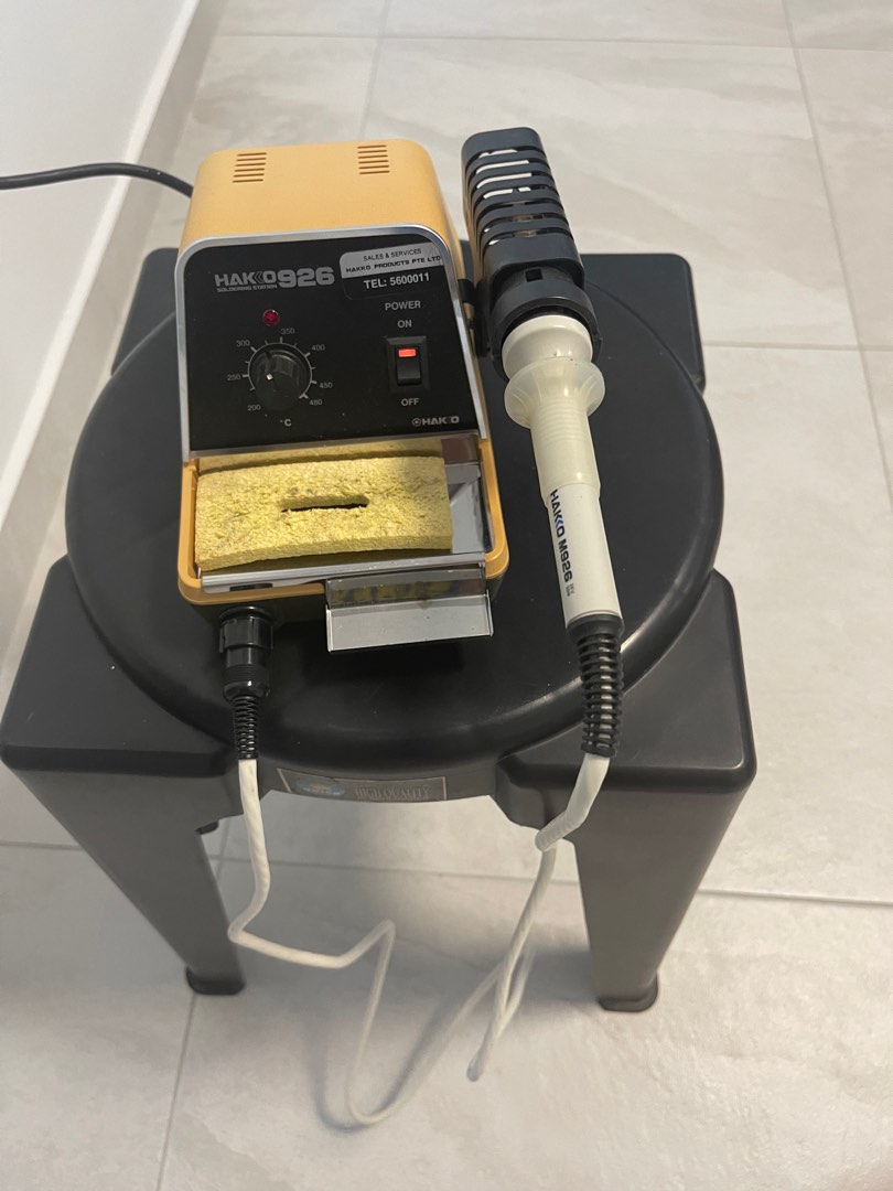 HAKKO 926 solder iron with temperature controller, TV & Home Appliances ...