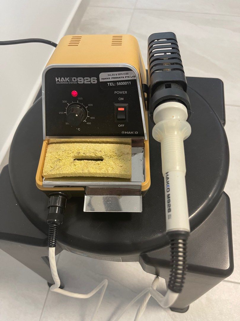 HAKKO 926 solder iron with temperature controller, TV & Home Appliances ...