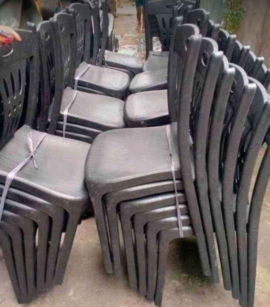 HAMPAS ELASTIC CHAIRS BLACK, Furniture & Home Living, Furniture, Chairs ...