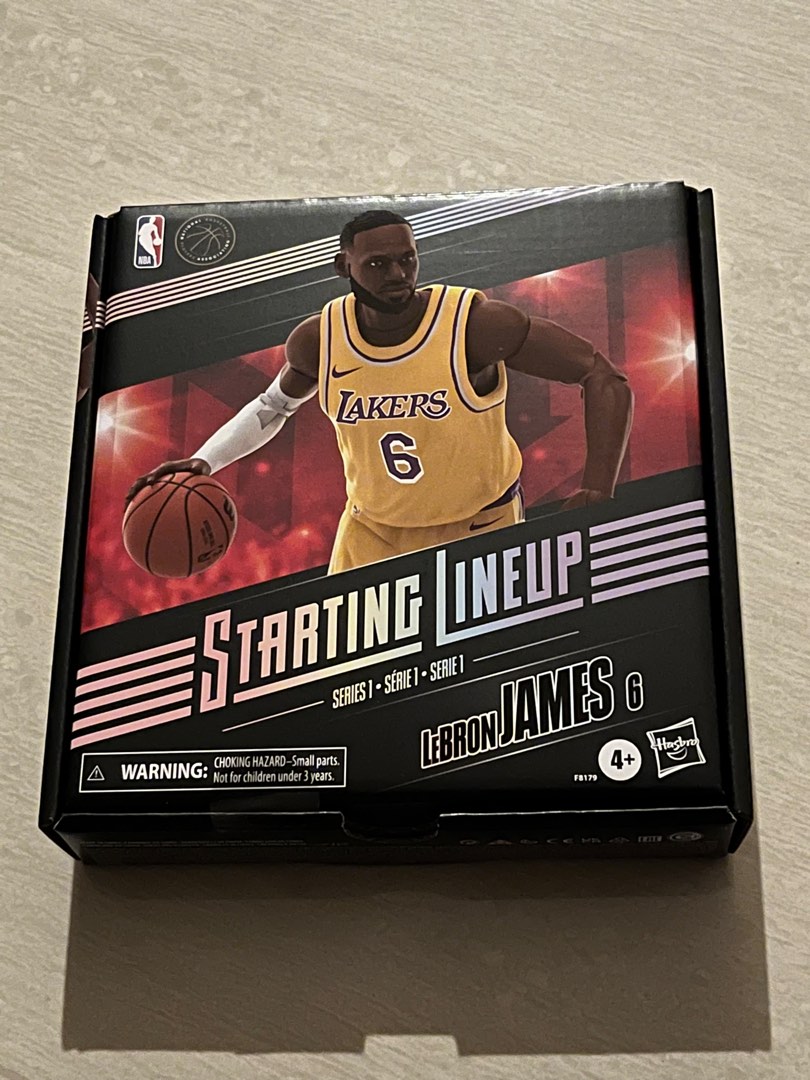 Hasbro NBA Starting Lineup / Lebron James 6 / Lakers / Series 1 / 6 ...
