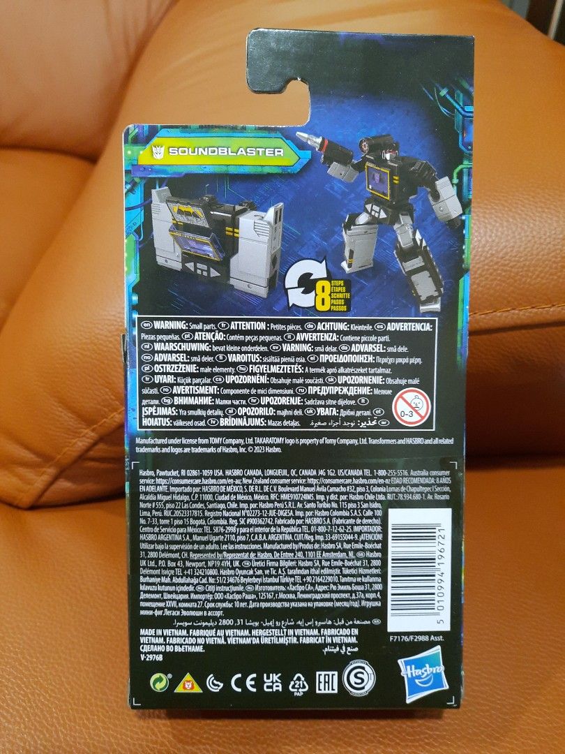 Hasbro Transformers Legacy Evolution Soundblaster Soundwave, Hobbies ...