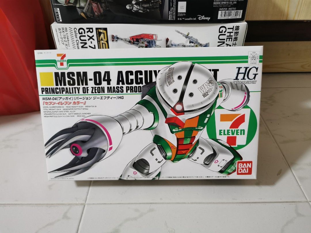 HG 1/144 Acguy Ver. GFT (Gundam 7-Eleven Collaboration Ver.), Hobbies ...