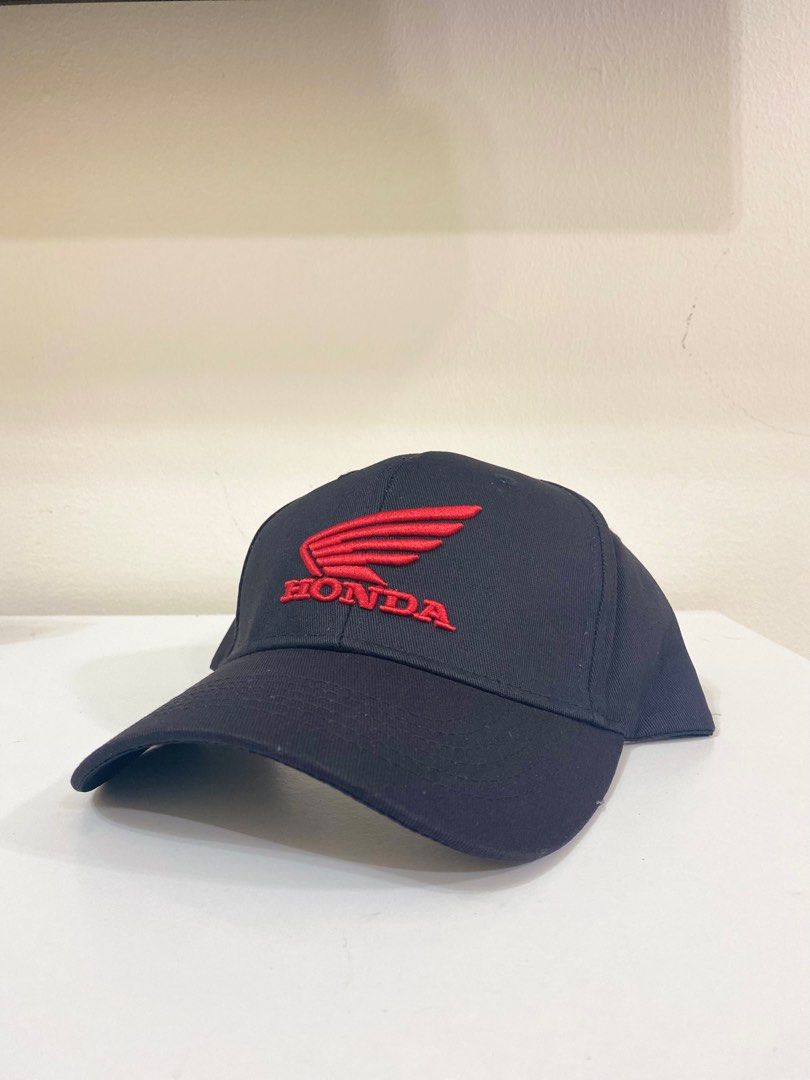 Honda Black and Red Cap, Men's Fashion, Watches & Accessories, Cap ...