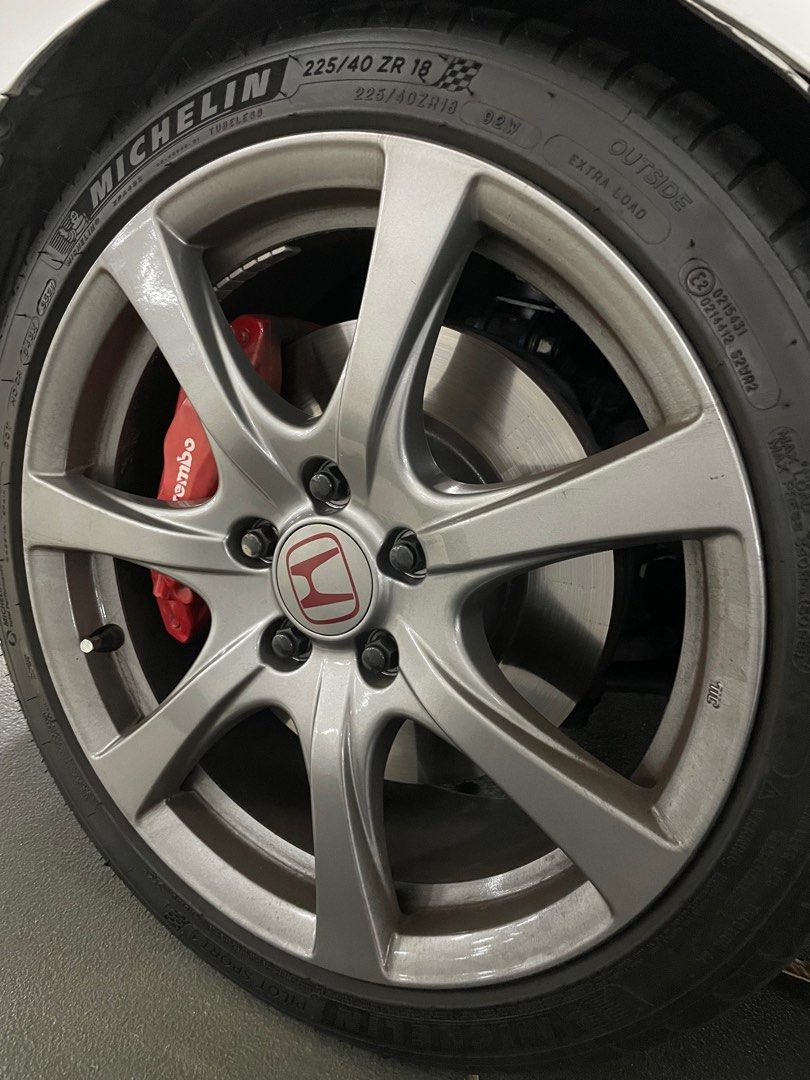 Honda civic type r rim fd2r, Car Accessories, Tyres & Rims on Carousell