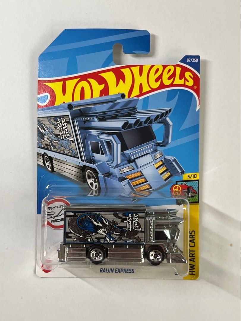 Hotwheels Raijin Express HW CAR ARTS Diecast JDM, Hobbies & Toys, Toys ...