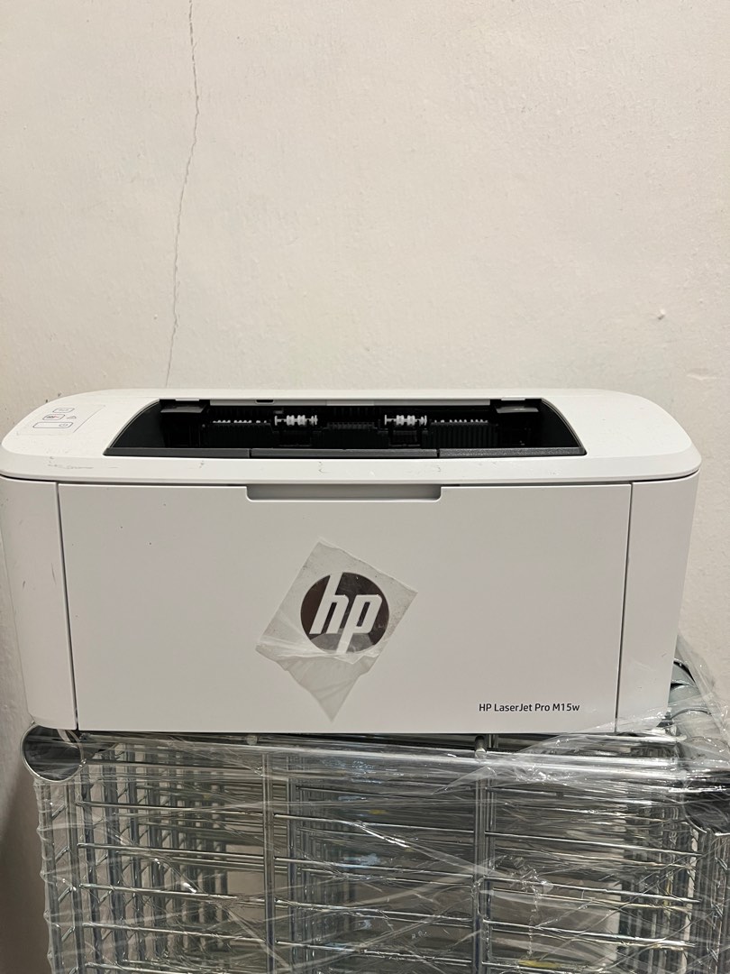 HP LaserJet Pro M15w Printer with ink, Computers & Tech, Printers ...